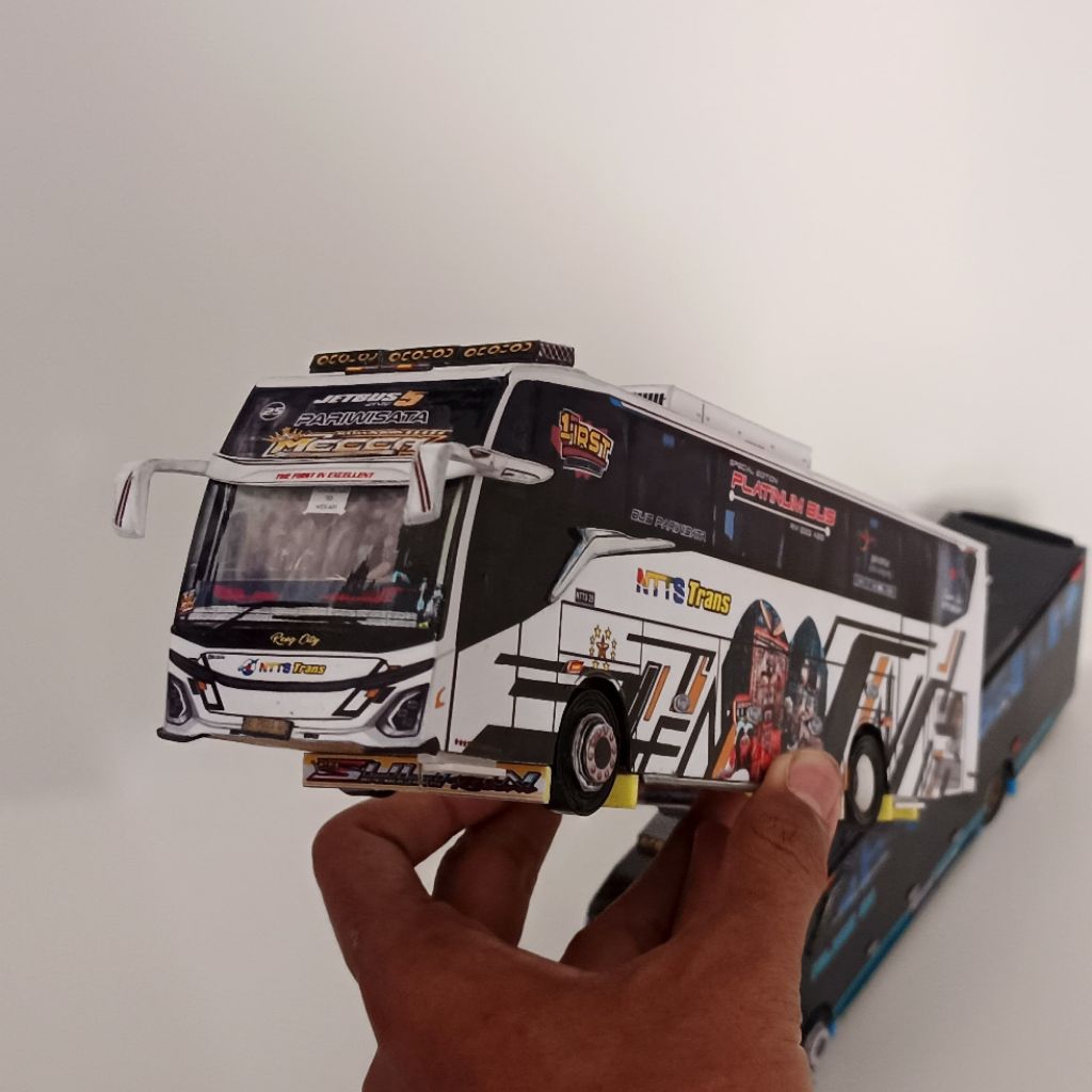 Jual miniatur bus ntts trans mecca | Shopee Indonesia