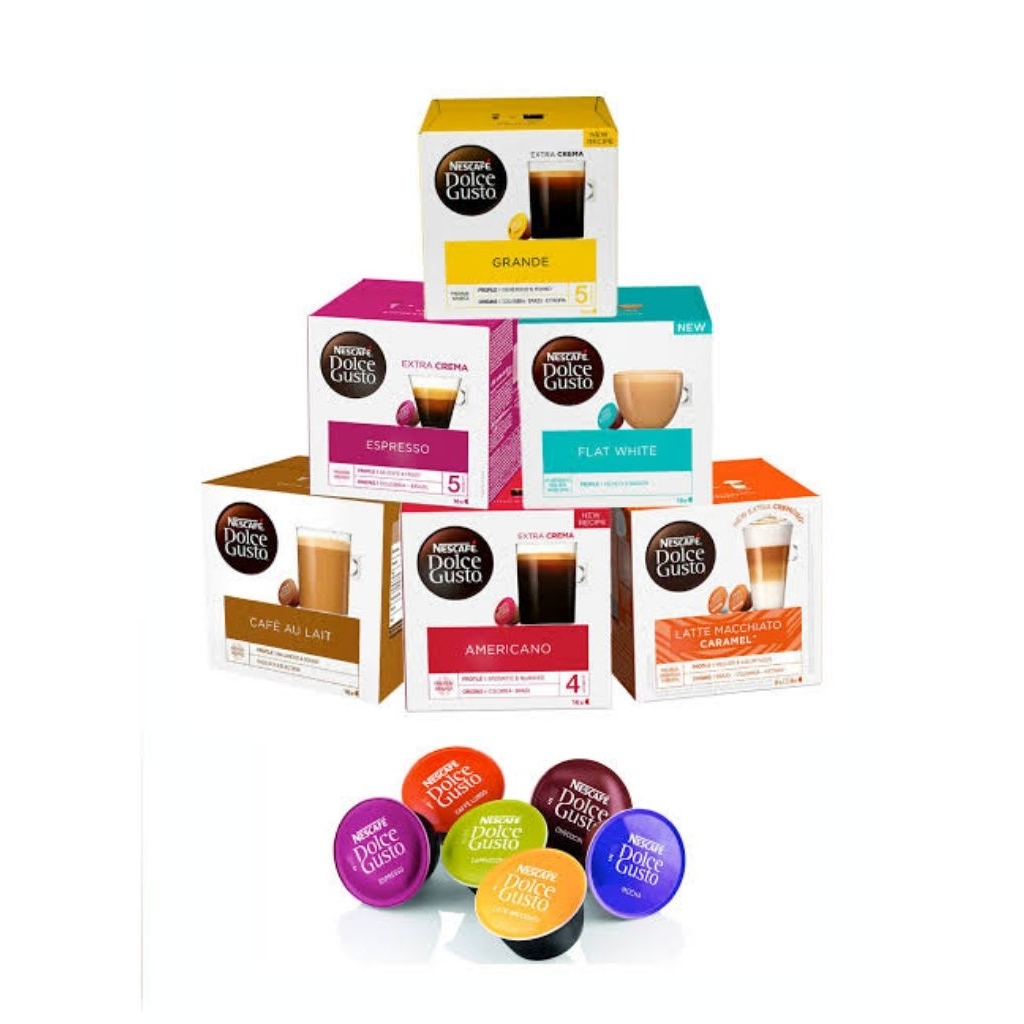 Jual Capsule Nescafe Dolce Gusto ECER & Starbucks Nescafe Dolce Gusto ...