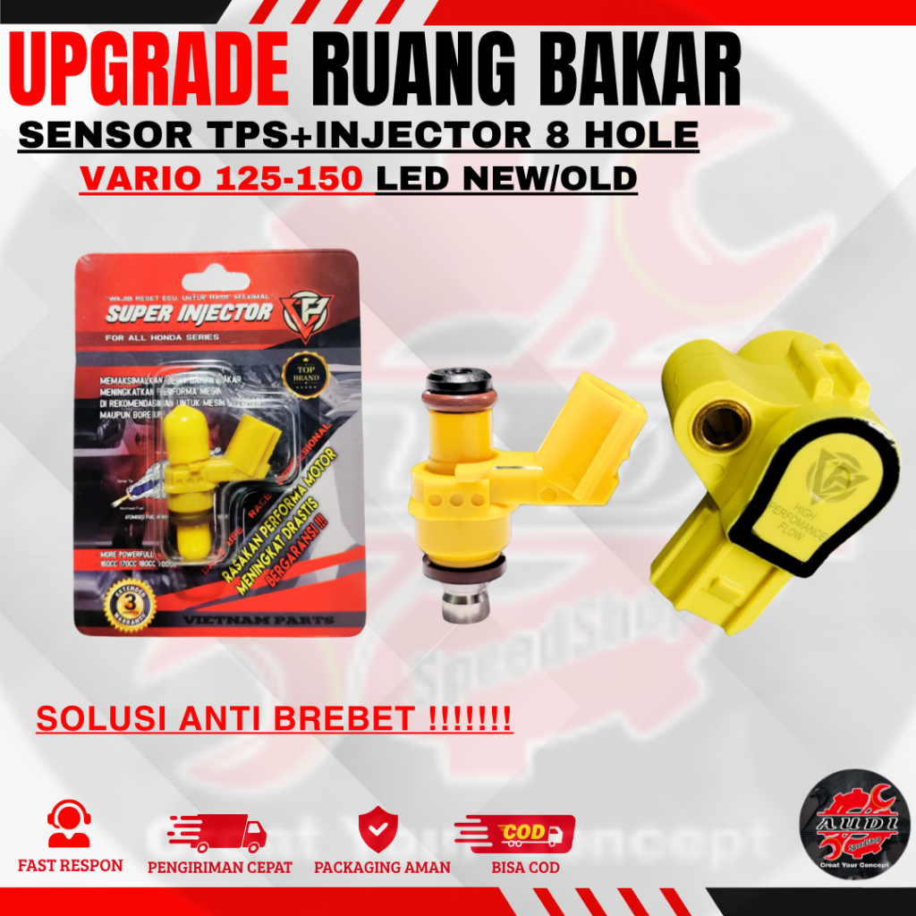 Jual UPGRADE RUANG BAKAR VARIO 125 150 LED NEW OLD INJECTOR VARIO 125 ...