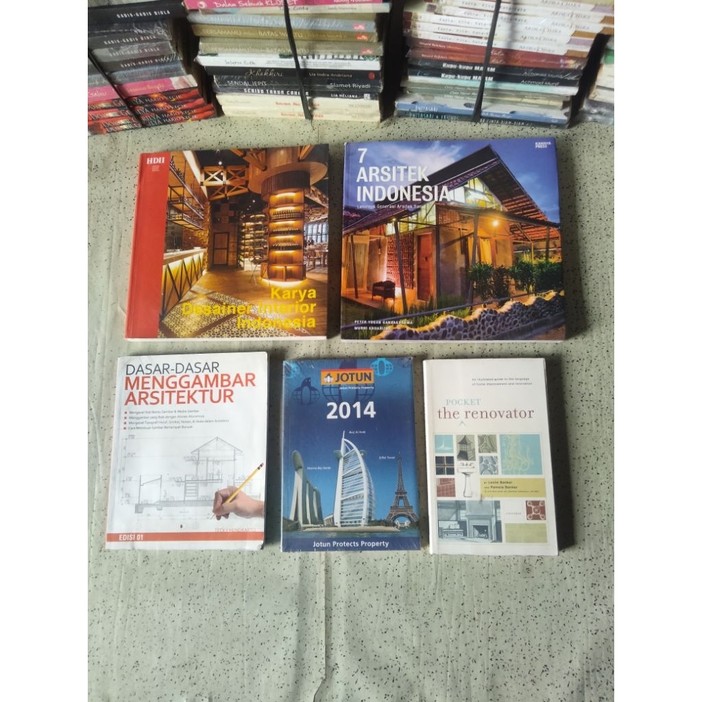 Jual Buku Teknik Arsitektur-Desain; KARYA DESAINER INTERIOR INDONESIA ...