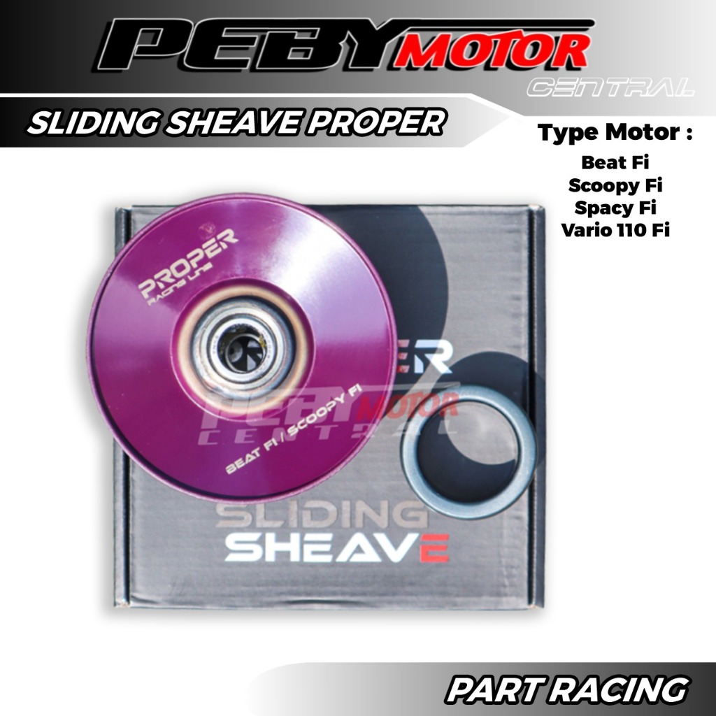 Jual Sliding Sheave Proper Beat Fi Scoopy Fi Spacy Fi Vario 110 Fi ...
