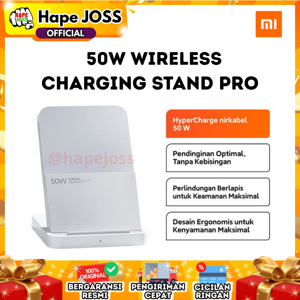 Jual Xiaomi 50w Wireless Charging Stand Pro | Shopee Indonesia