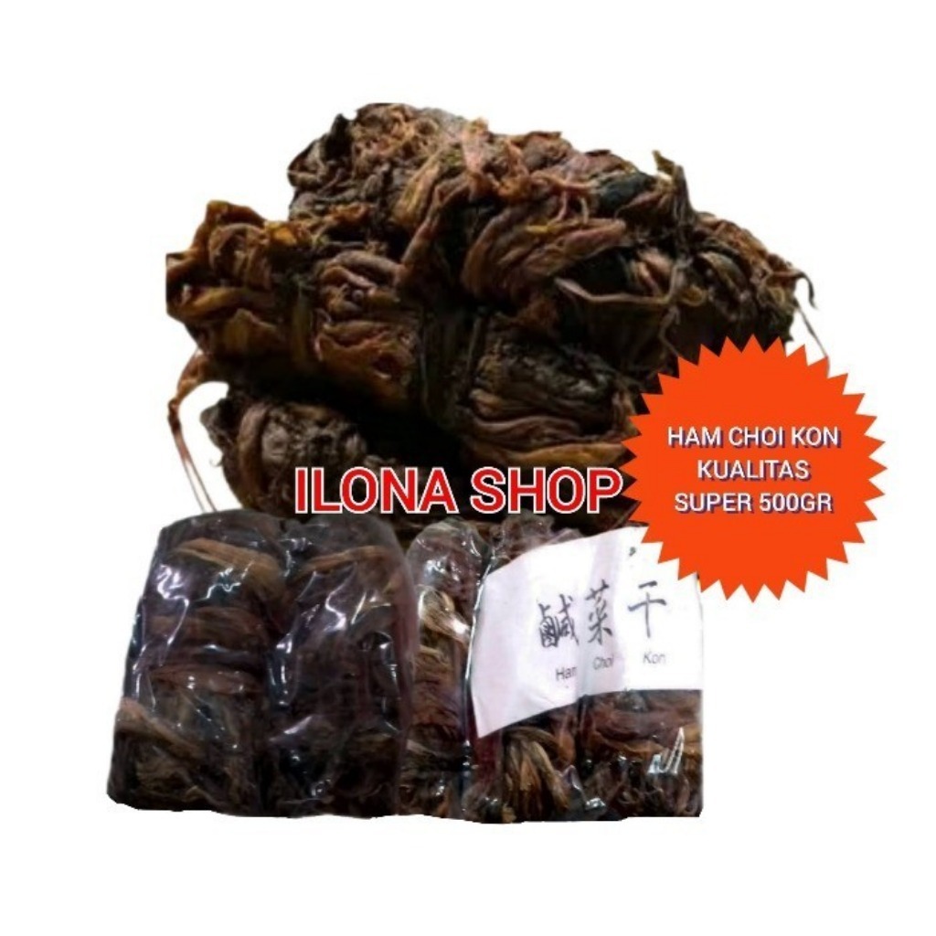 Jual SAYUR ASIN HITAM KERING KUALITAS BAGUS 500GR/HAM CHOI KON/SAYUR ...