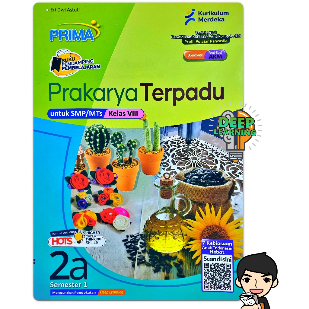 Jual LKS PRAKARYA TERPADU, ISI: KERAJINAN, PENGOLAHAN, BUDIDAYA, REKAYASA SMP/ MTS KELAS VIII 8 ...