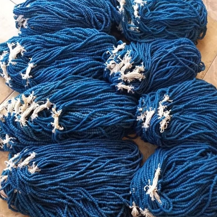 Jual Manik Biru Afrika (Manik Blue Raja, Indopasific Beads, Manik ...