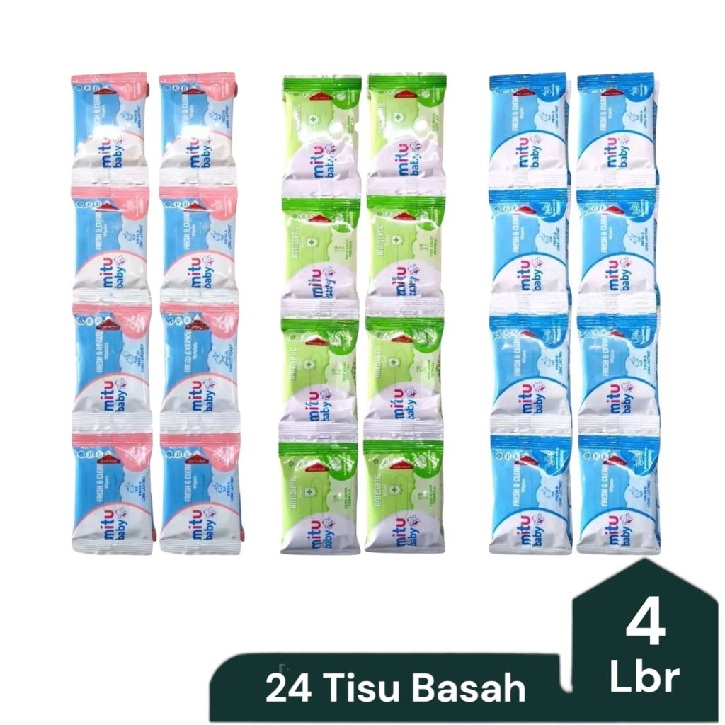 Jual Mitu Baby Sachet Isi 24 Sachet | Shopee Indonesia