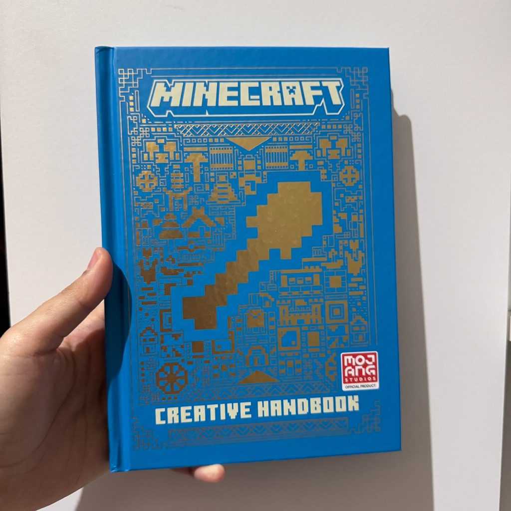 Jual NEW OFFICIAL Minecraft Creative Handbook Mojang Original Asli Buku ...
