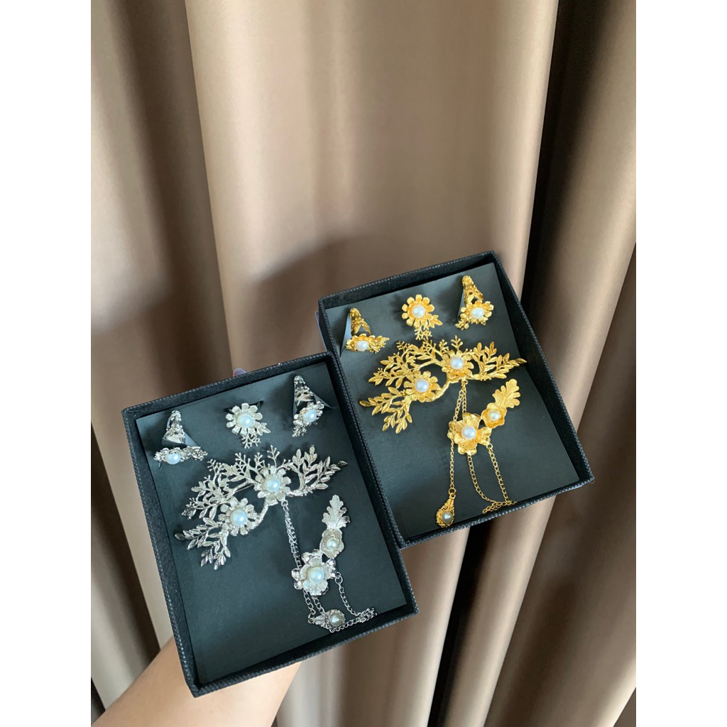 Jual B131 Set Alpaka Kancing Kinara | Shopee Indonesia