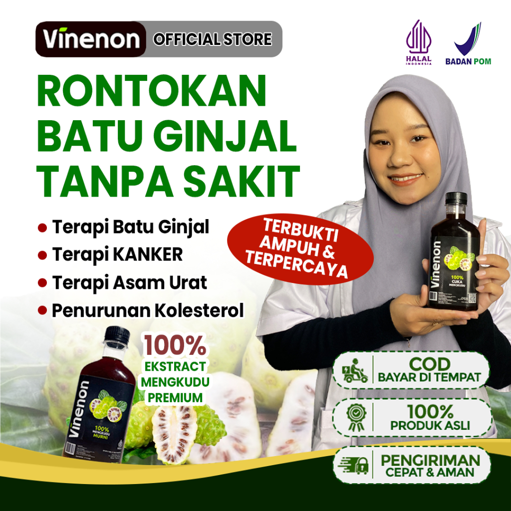 Jual 100% ASLI VINENON OBAT BATU GINJAL AMPUH TANPA OPERASI Cuka ...