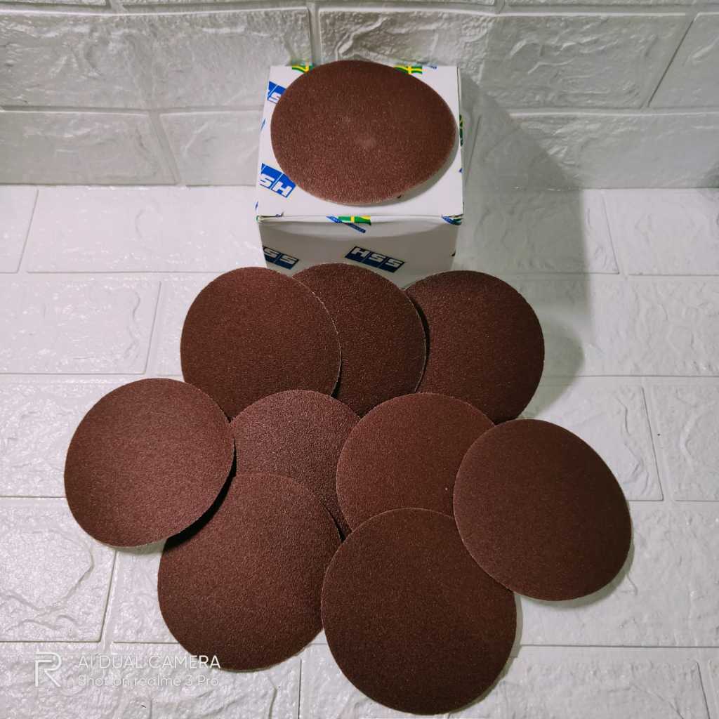 Jual Amplas Velcro Bulat Amplas Tempel Amplas Sanding Disc Great HARGA ...