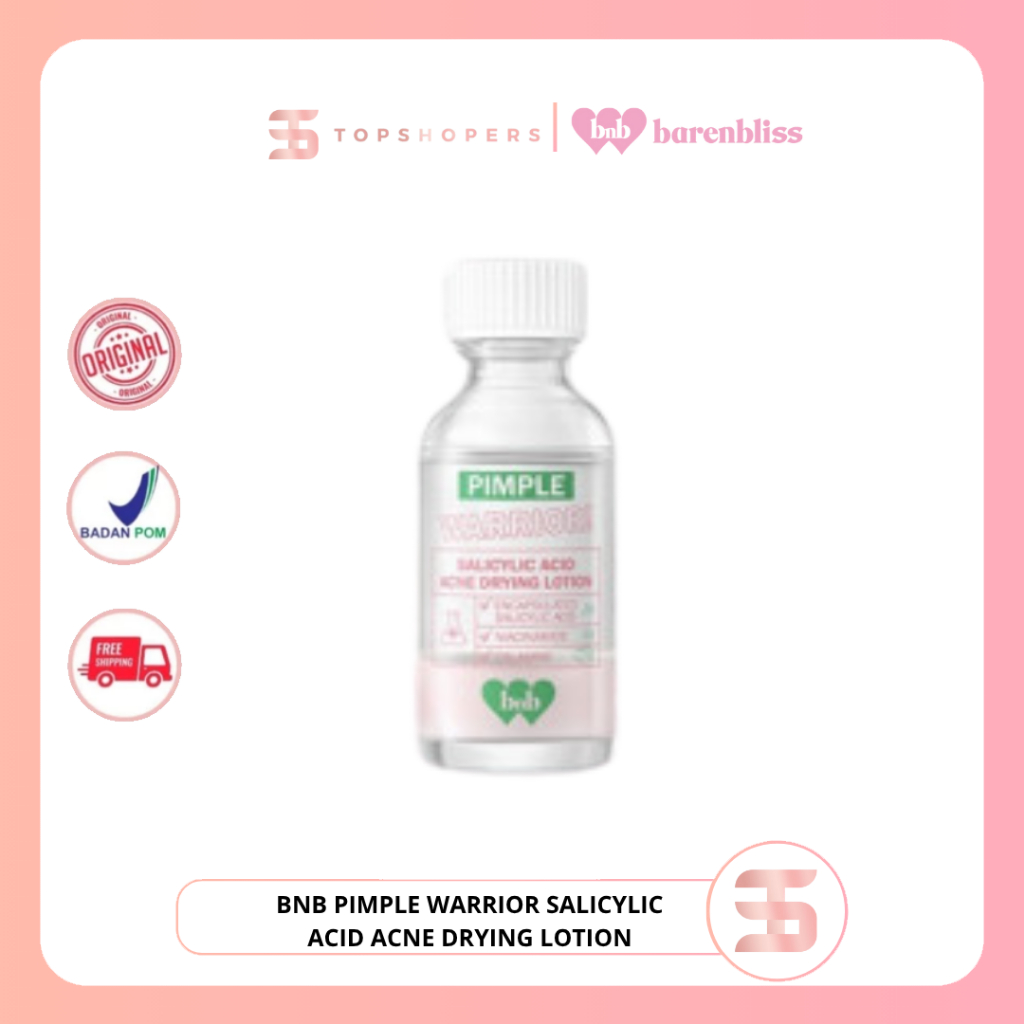 Jual BNB PIMPLE WARRIOR SALICYLIC ACID ACNE DRYING LOTION | Shopee ...