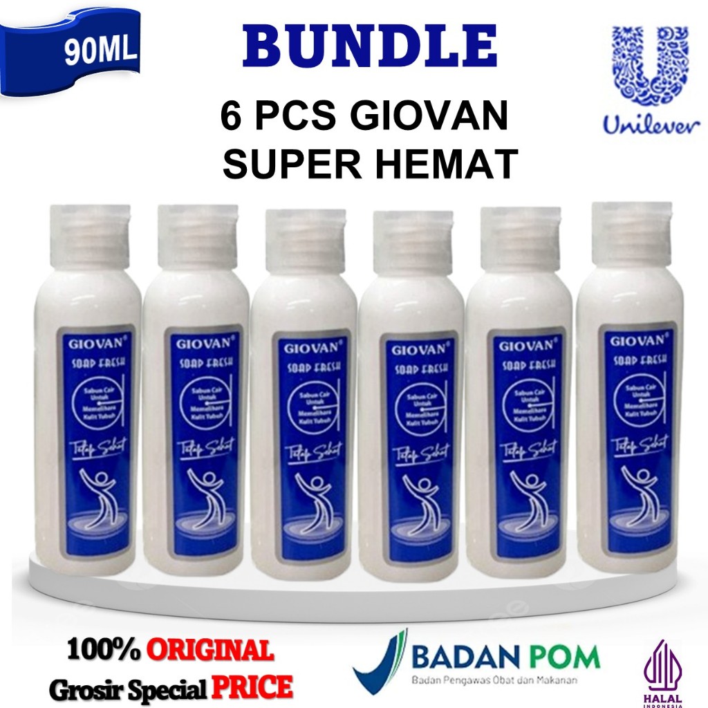 Jual PAKET BUNDLE 3 PCS Sabun Giovan 90ml | Shopee Indonesia