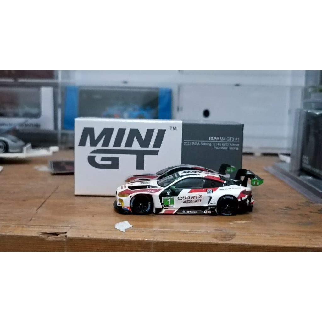 Jual MINIGT BMW M4 GT3 2023 IMSA SEBRING 12HRS WINNER | Shopee Indonesia