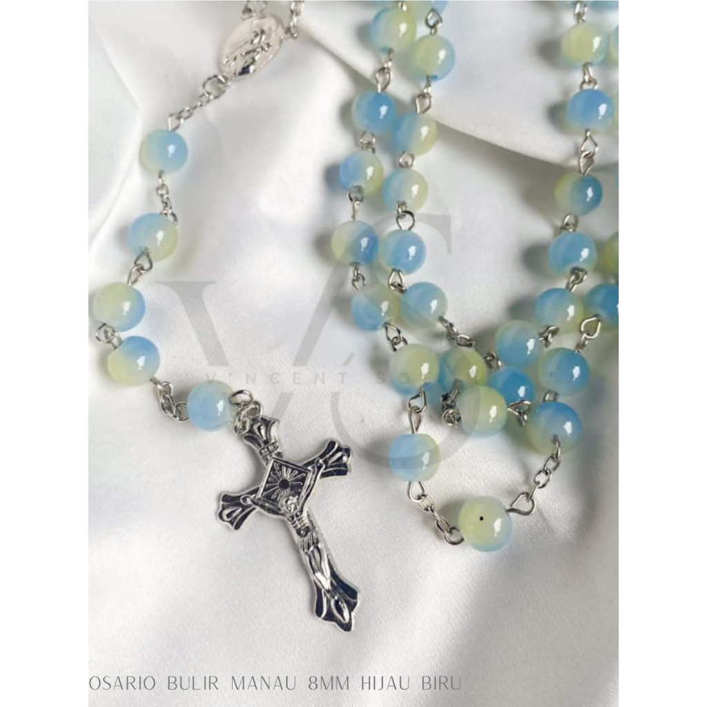 Jual Vincent Soe Project Rosario Bulir Manau Warna Hijau Biru Gradasi ...