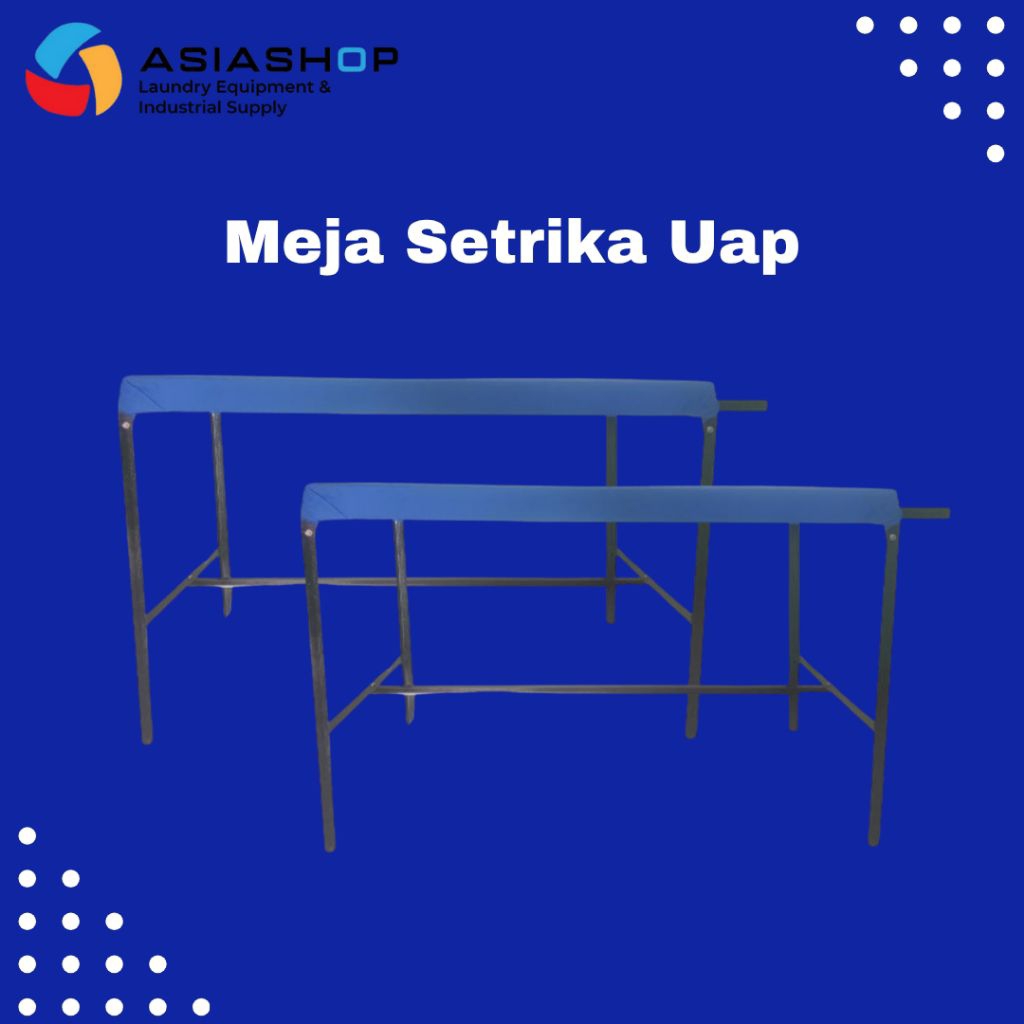 Jual Meja Setrika Uap Rakitan Pakai Busa Untuk Laundry | Shopee Indonesia