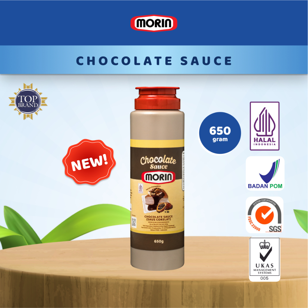 Jual Morin Cokelat Sauce Tube 650 gr | Shopee Indonesia