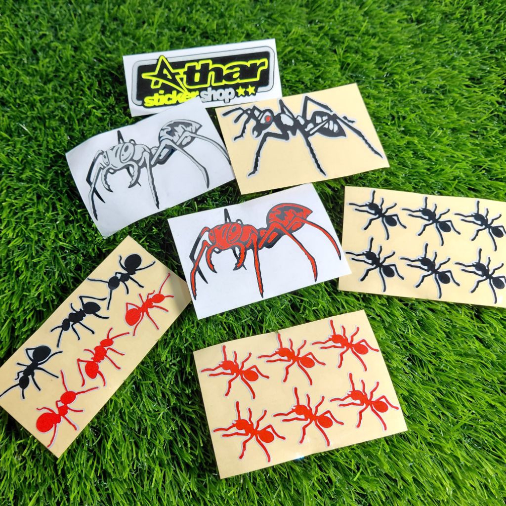 Jual stiker semut stiker cutting sticker motor | Shopee Indonesia
