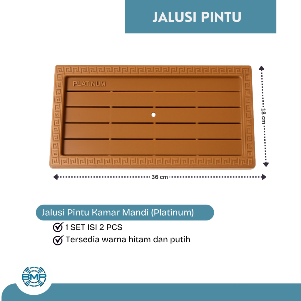 Jual Jalusi Pintu PVC – Ventilasi Udara Pintu Kamar Mandi | Shopee ...