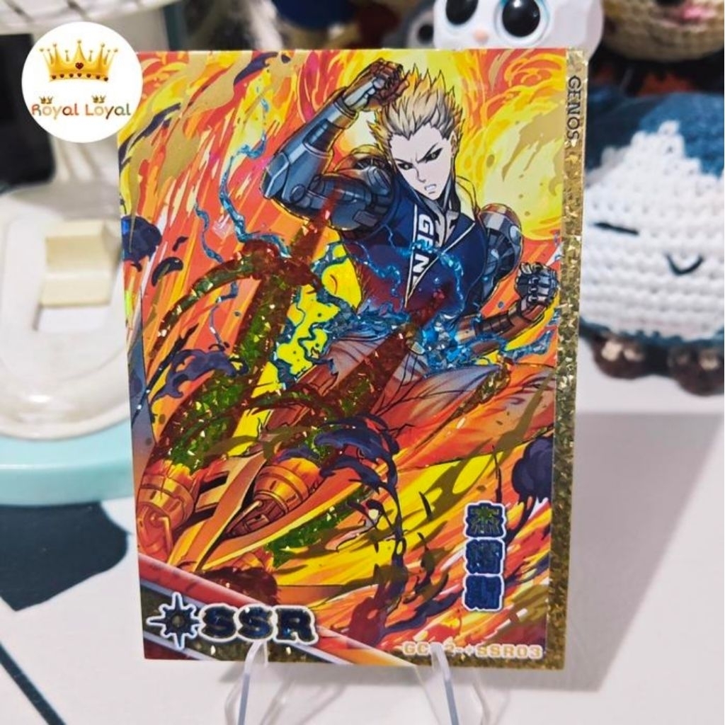 Jual Genos Kartu One Punch Man CCG Goddess God Card Atlas Of God SSR+ ...