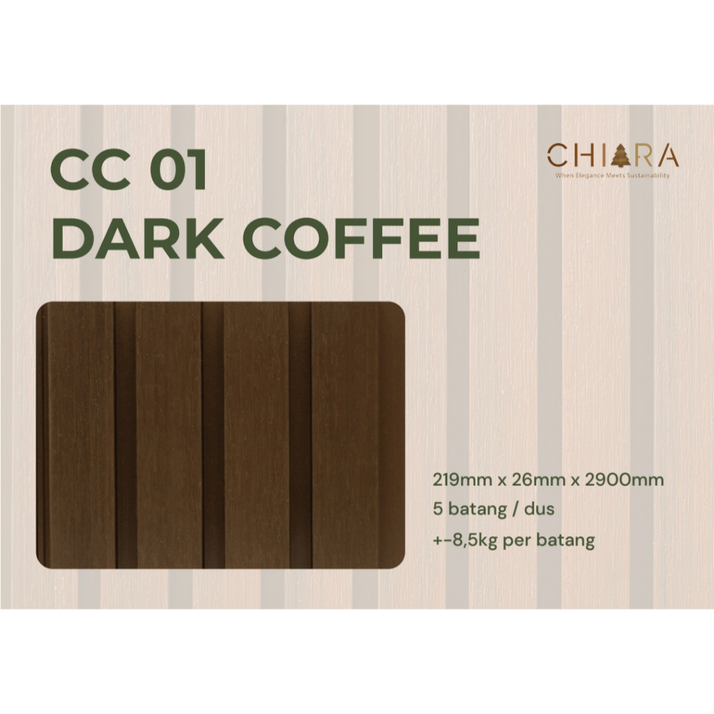 Jual WALL PANEL OUTDOOR-WPC PANEL DINDING-WPC PVC DINDING | Shopee Indonesia