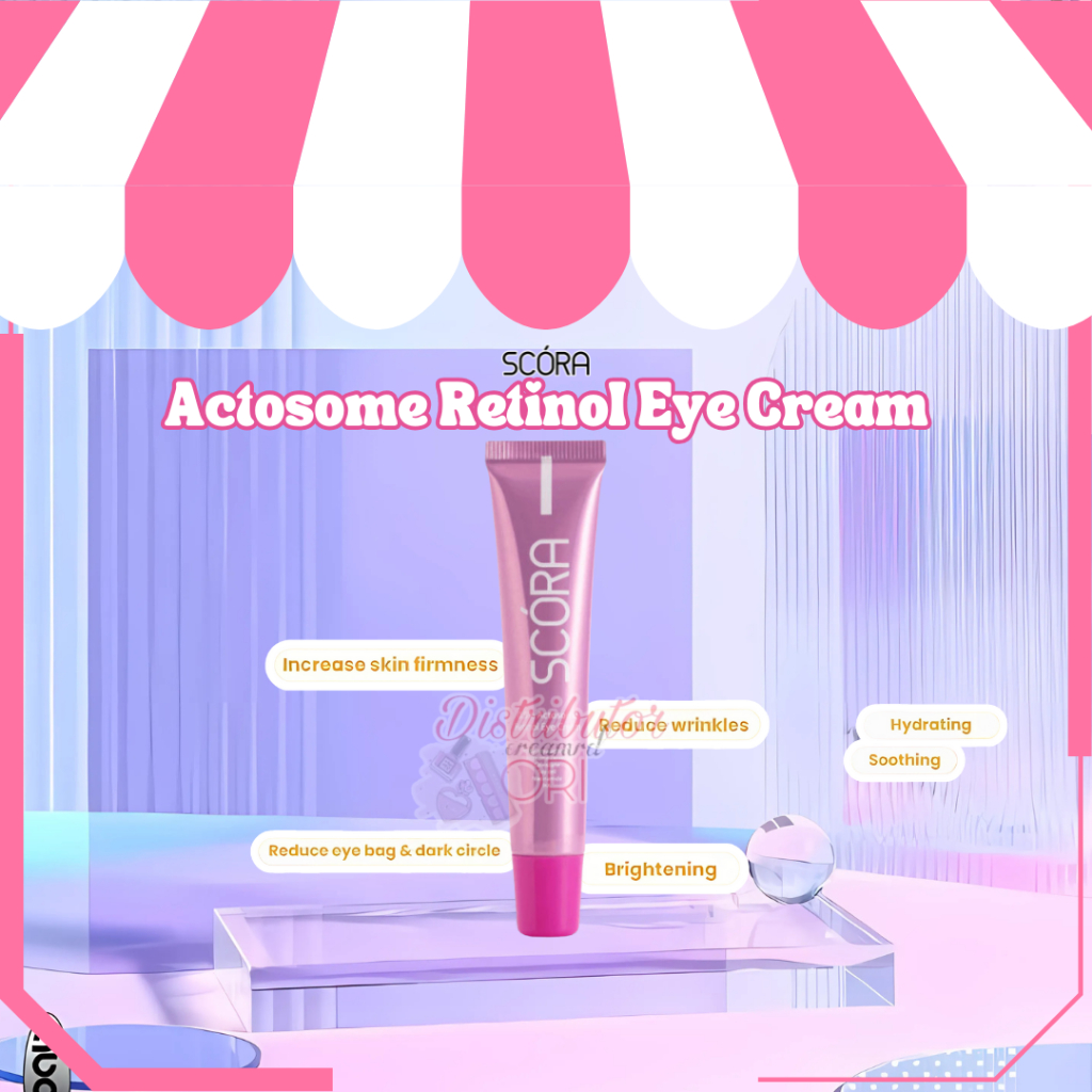 Jual SCORA Actosome Retinol Eye Cream 20g Krim Mata Eye Treatment ...
