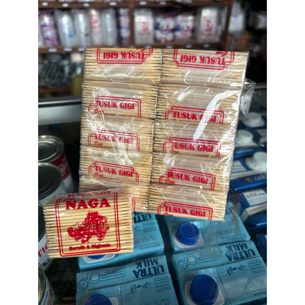 Jual TUSUK GIGI MERK NAGA (isi 10 pack) | Shopee Indonesia