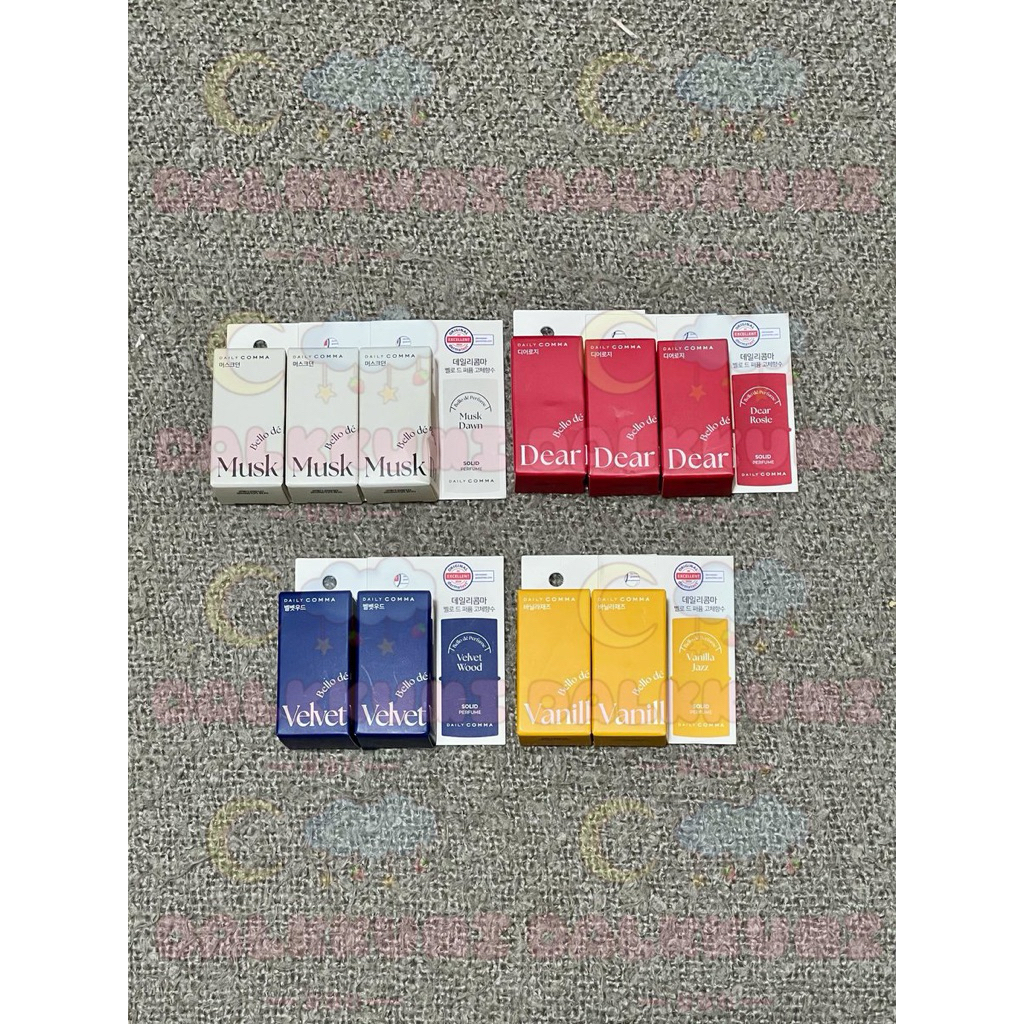 Jual Daily Comma Solid Perfume Bello dé Perfume Solid Perfume | Shopee ...