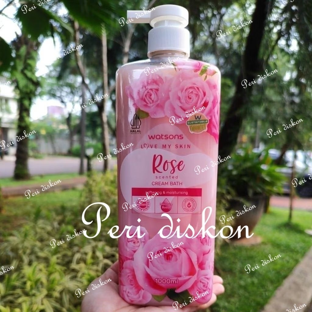 Jual Watsons Body Wash Rose 1000ml | Shopee Indonesia