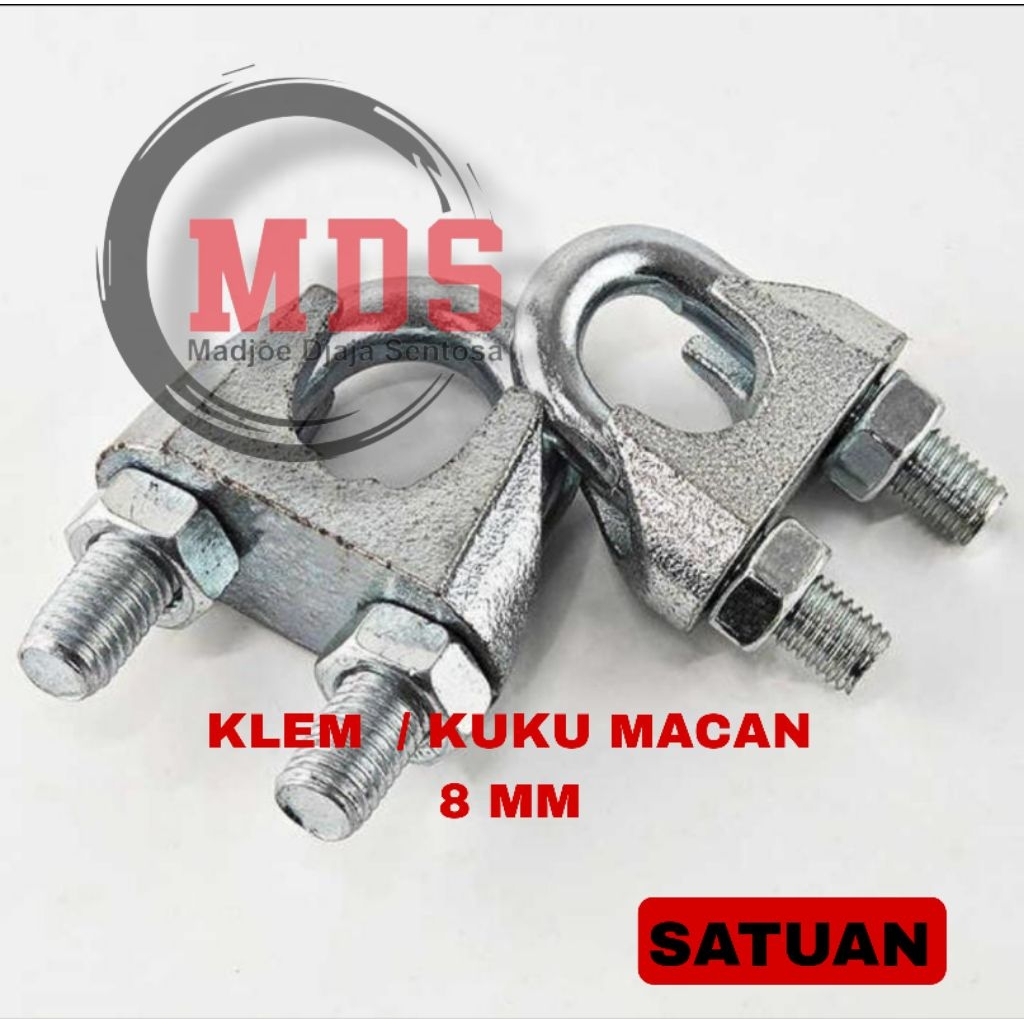 Jual klem seling 8mm / klem sling 8mm / klem seling baja 8mm / klem ...