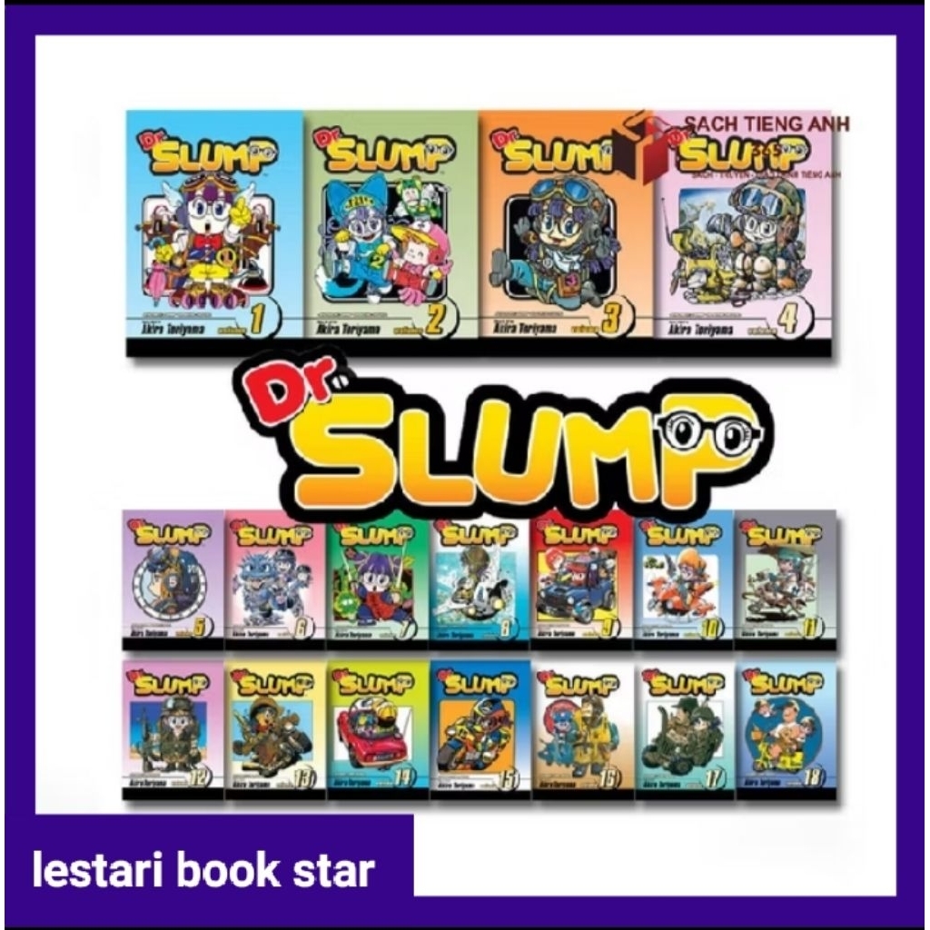 Jual Dr slump manga , vol 1- 18 ( English) | Shopee Indonesia