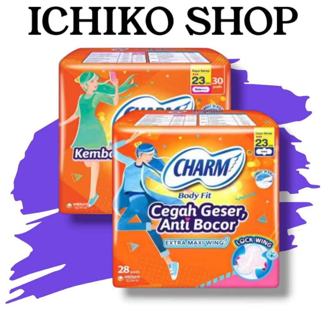 Jual PEMBALUT CHARM BODY FIT WING 23 CM 28 PADS | Shopee Indonesia
