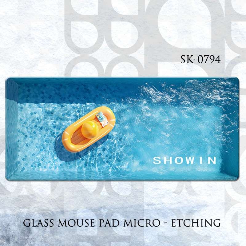 Jual SHOWIN Glass Mousepad Gaming Mousepad Deskmat Kaca Mouse Pad Micro ...