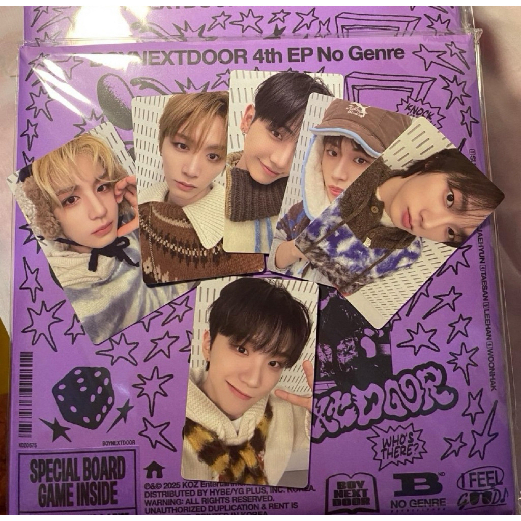 Jual READY STOCK ALBUM BOYNEXTDOOR NO GENRE BOARDGAME VER. (unsealed ...