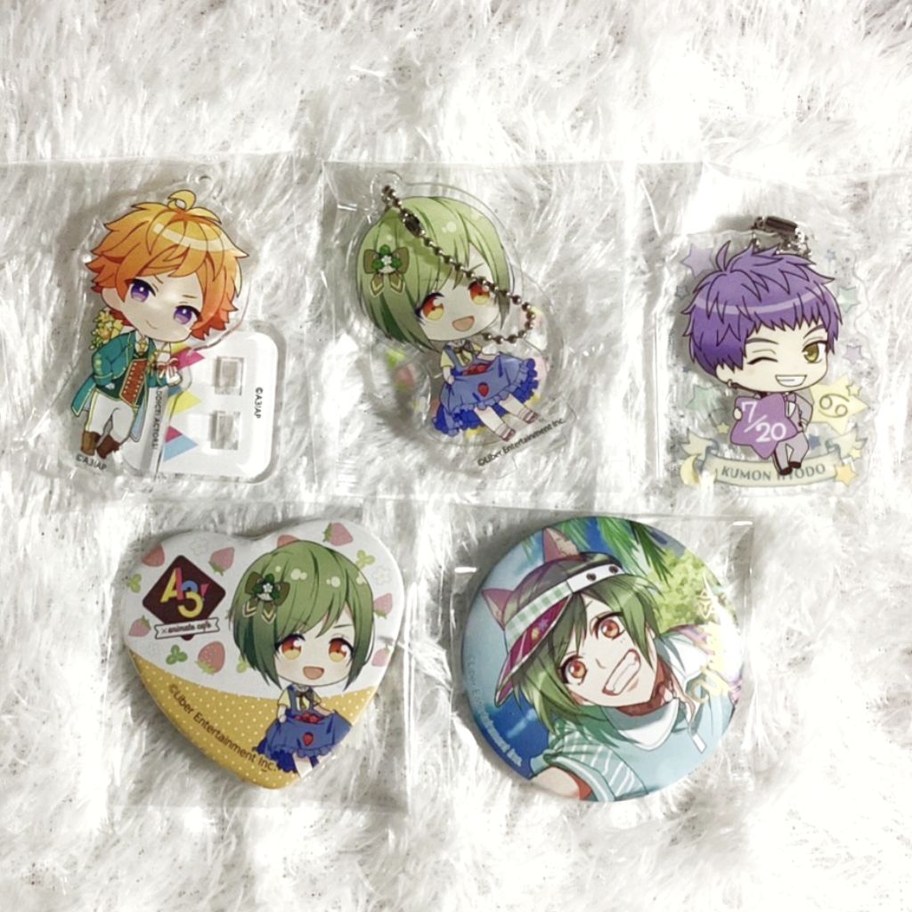 Jual A3! Act Addict Actors Merch Natsugumi Tenma, Yuki, Kumon | Shopee ...