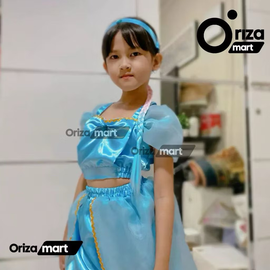 Jual Kostum Putri Yasmin Gaun Princess Jasmine Bahan Lembut | Shopee Indonesia
