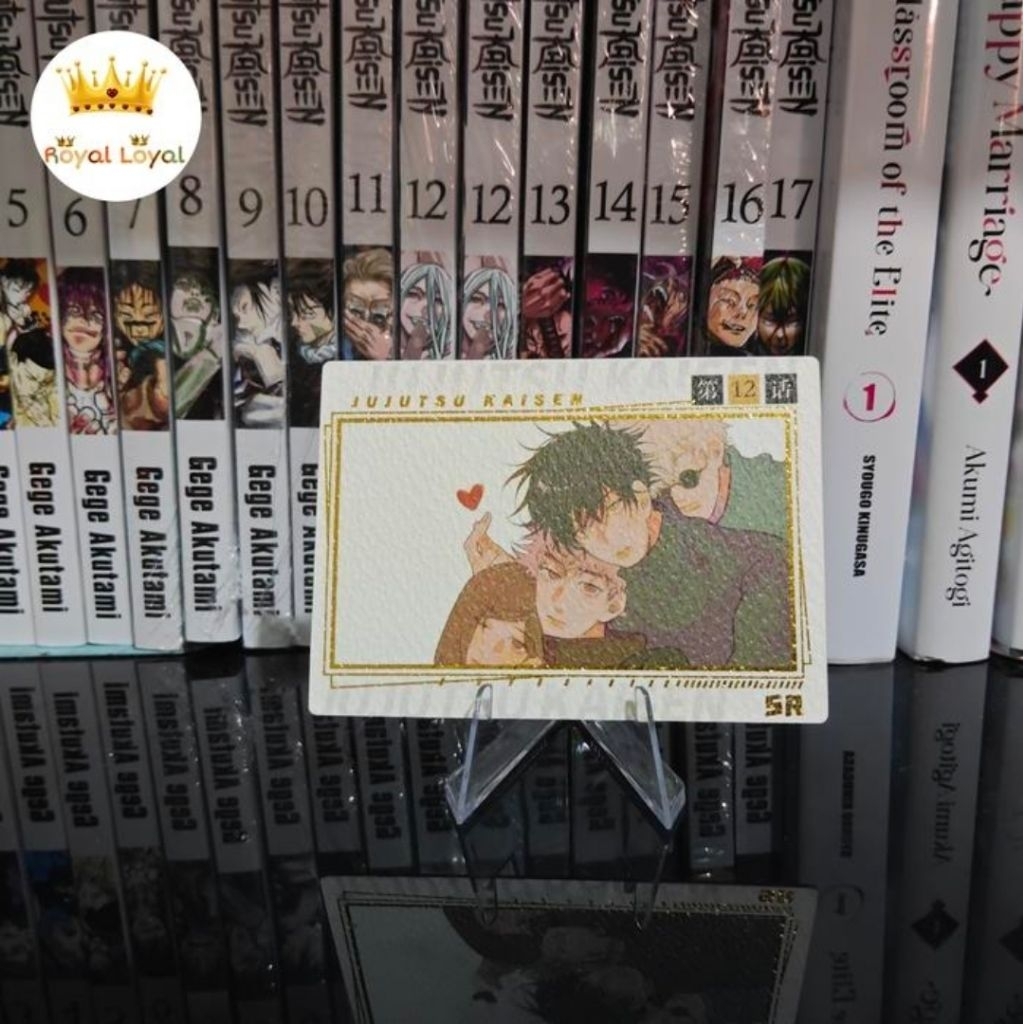 Jual Nobara, Megumi, Gojo, Yuji Kartu Jujutsu Kaisen SR Tebal Film ...