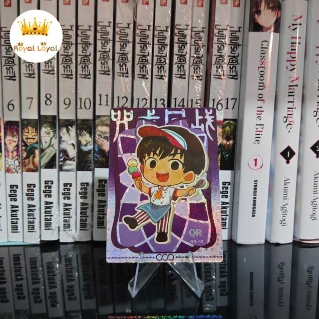 Jual Chibi Yu Haibara Kartu Jujutsu Kaisen QR Tebal Chibi Bunny - Chibi ...