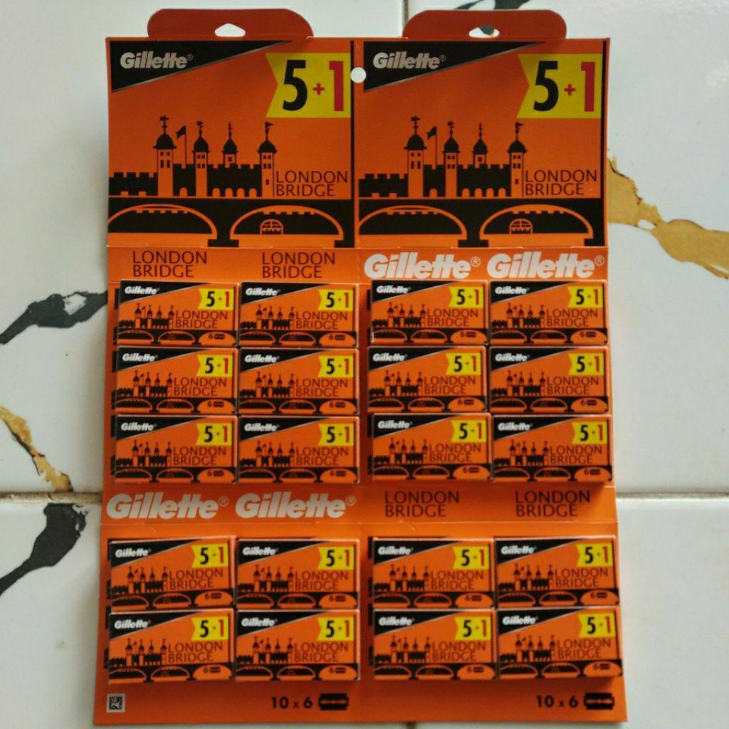 Jual Gillette London Bridge 1 Papan Isi 20 Kotak | Shopee Indonesia