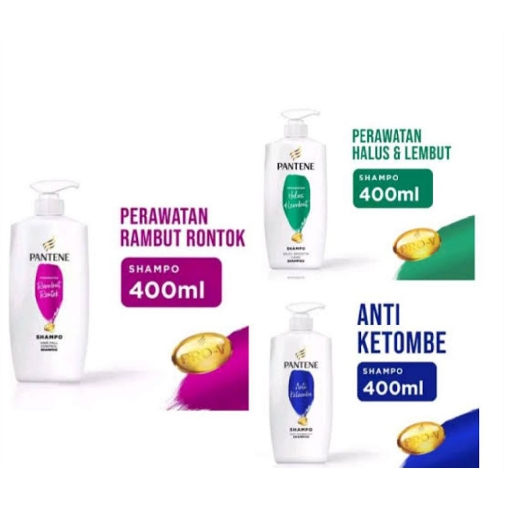 Jual PANTENE SHAMPO PUMP 400ML | Shopee Indonesia