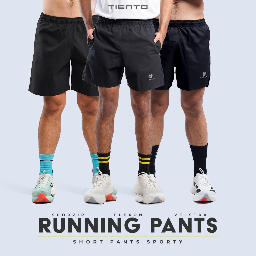 Jual Tiento Short Pants Running Pria Celana Pendek Olahraga Lari ...