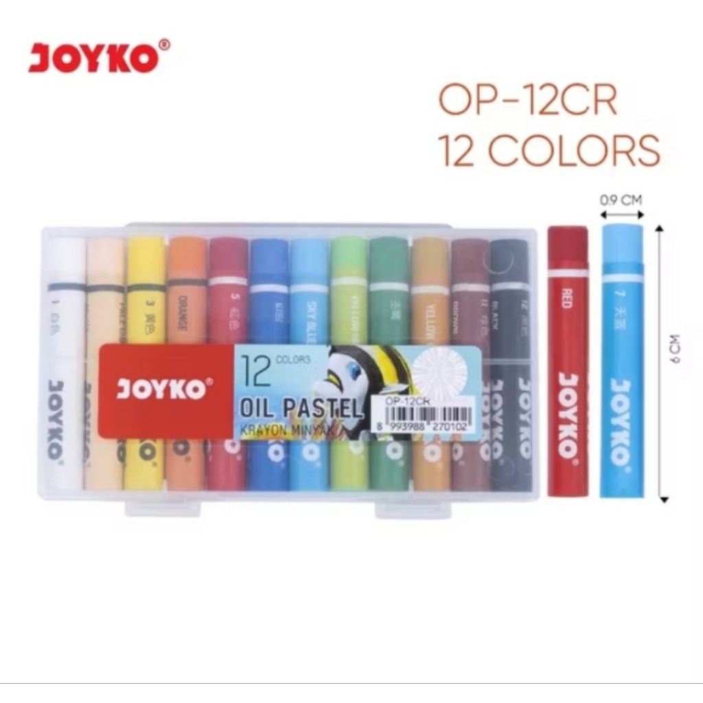 Jual JOYKO CRAYON 12 WARNA | Shopee Indonesia