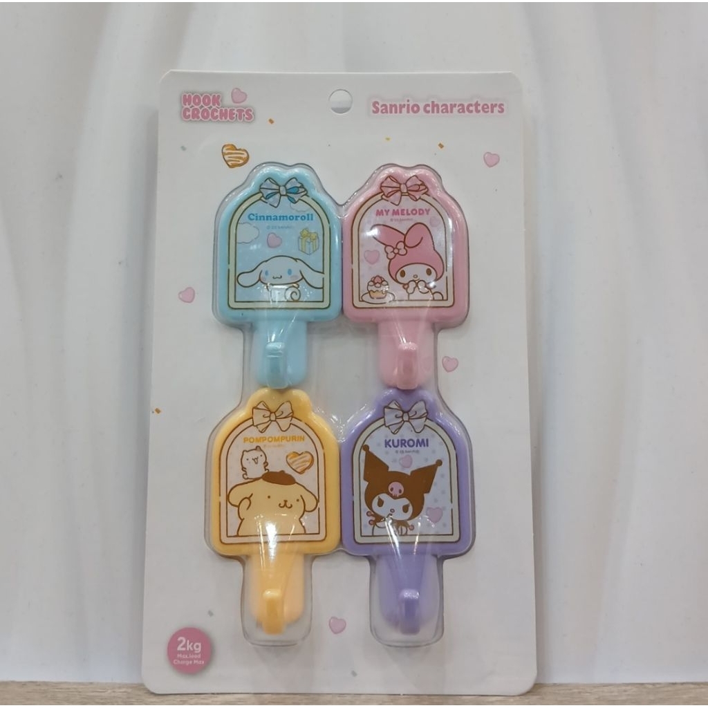 Jual Official BALI MINISO x Sanrio Amusement Park Hooks Gantungan Baju ...
