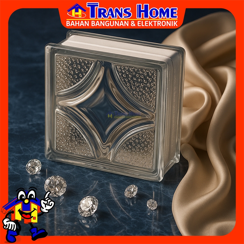 Jual GLASS BLOCK MULIA VESTA 19 x 19 cm – Kaca Blok Minimalis Elegan ...
