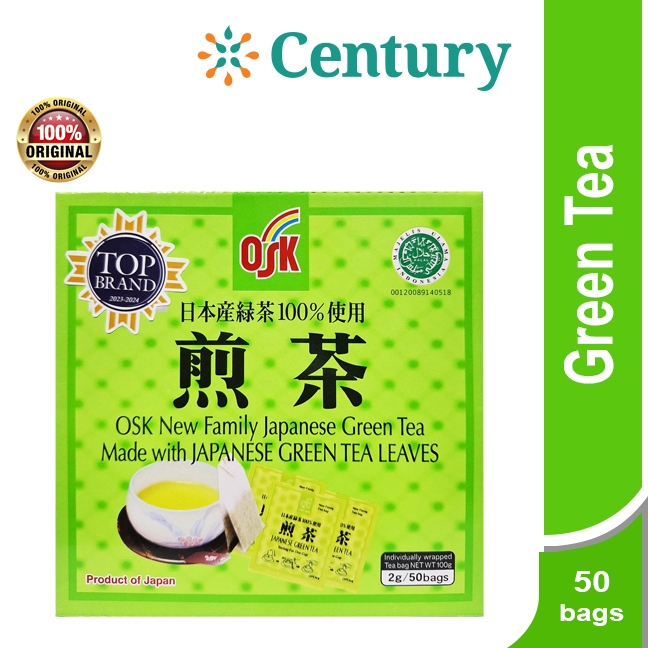 Jual OSK TEH HIJAU CELUP GREEN TEA ISI 50 SACHET / MINUMAN / TEH | Shopee Indonesia