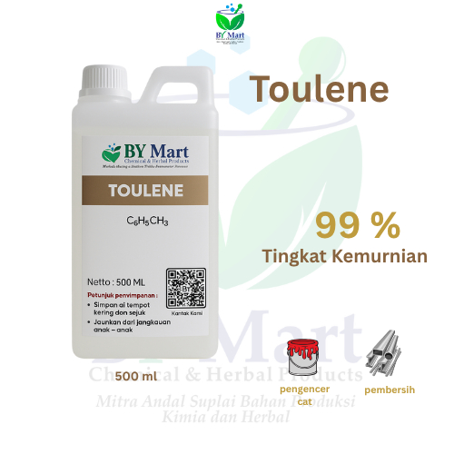 Jual BY KIMIA & HERBAL - Toulene / Tolune / Toluene / Solvent | Shopee ...