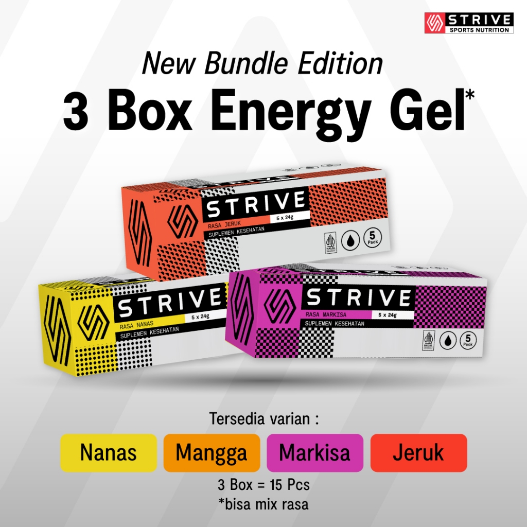 Jual STRIVE Gel Bundle Edition | Shopee Indonesia