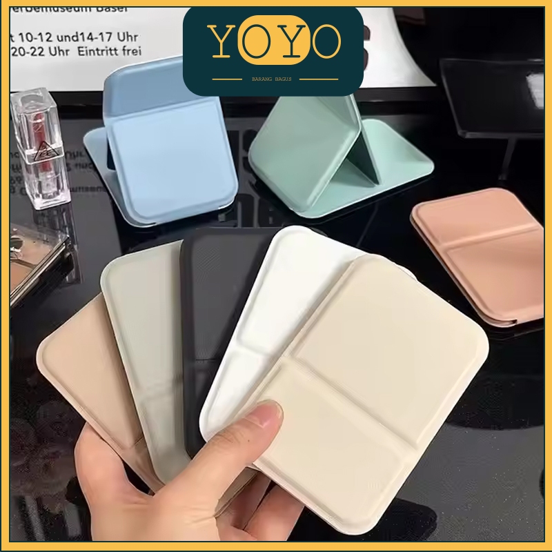 Jual Portable Kaca Mirror Cermin Rias Lipat Mini Premium Leather Untuk ...