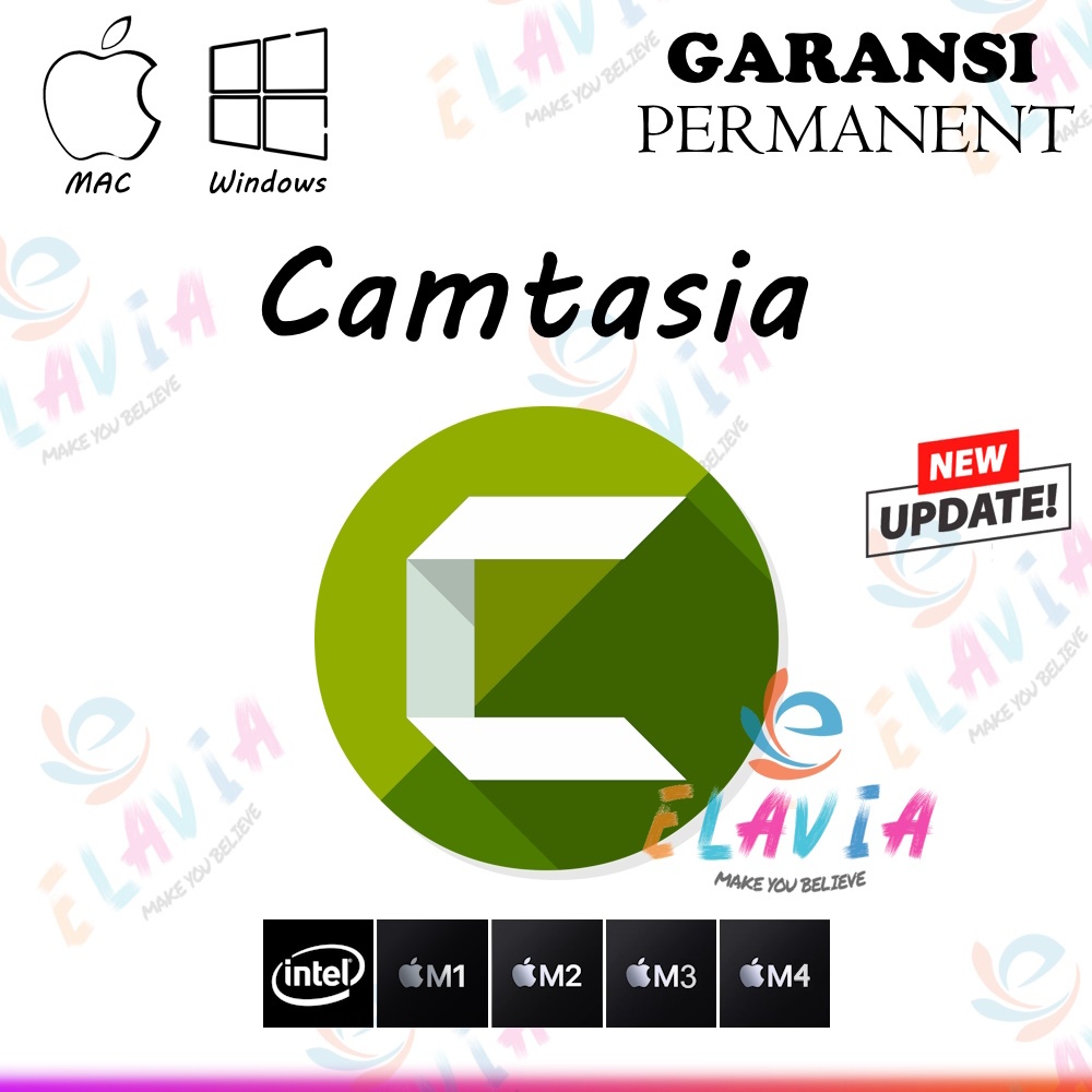 Jual Camtasia Screen Recorder 2025 Full Terupdate Windows / MAC | Shopee Indonesia