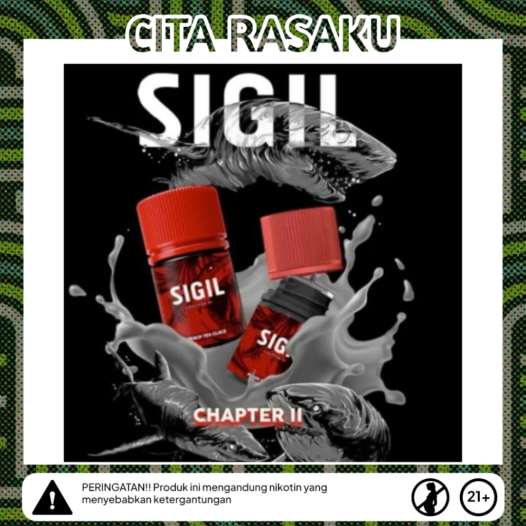 Jual SIGIL CHAPTER 2 PEACH TEA GLACE 60ML LIQUID EDITION | Shopee Indonesia