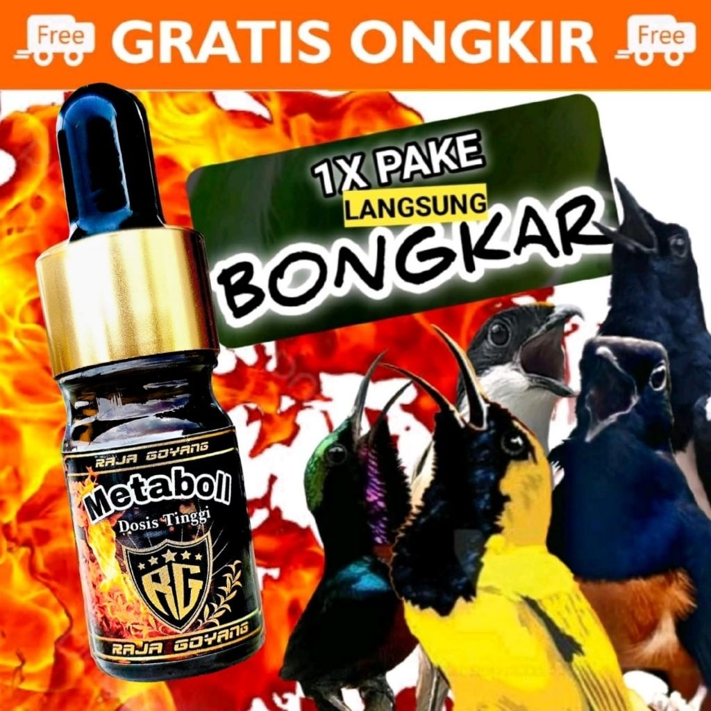 Jual METABOLL OBAT BURUNG SAKIT MACET BUNYI SULIT MABUNG TERLAMBAT ...